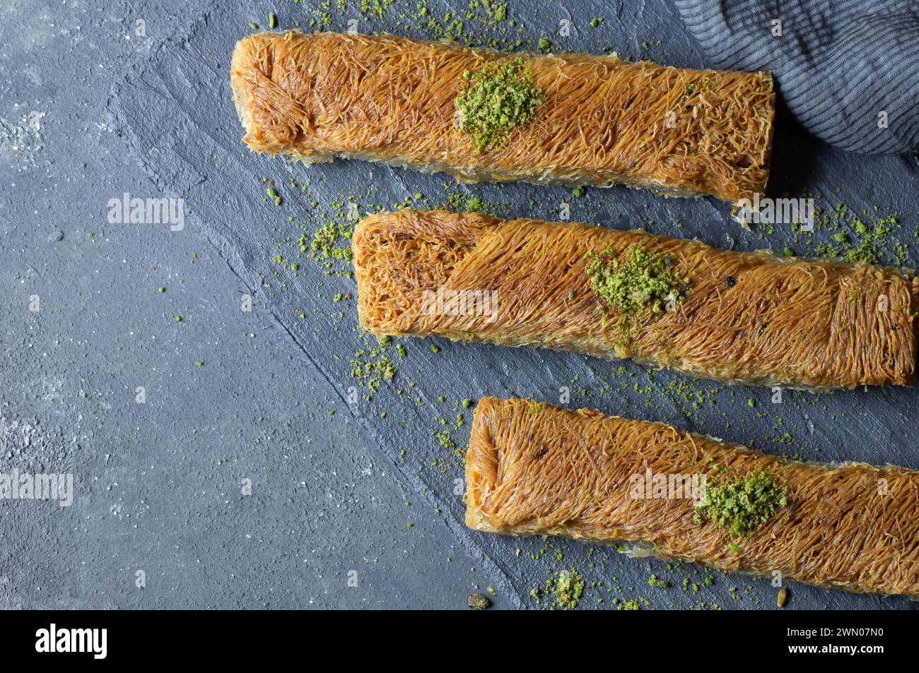 Kadayif baklava hi-res stock photography and images - Alamy