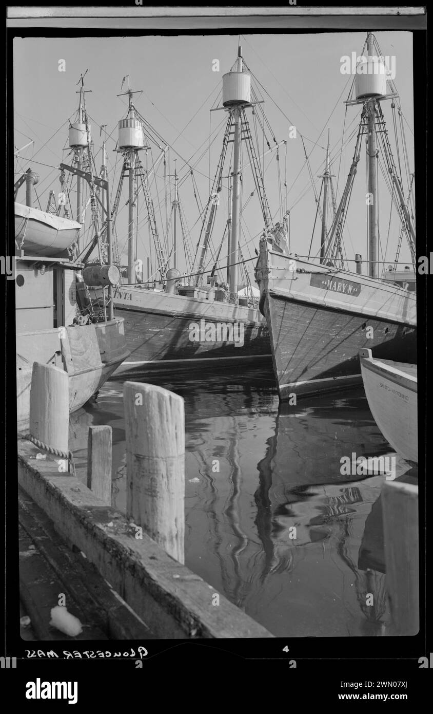 Waterfront scene, Gloucester. Waterfront scene, Gloucester Stock Photo ...