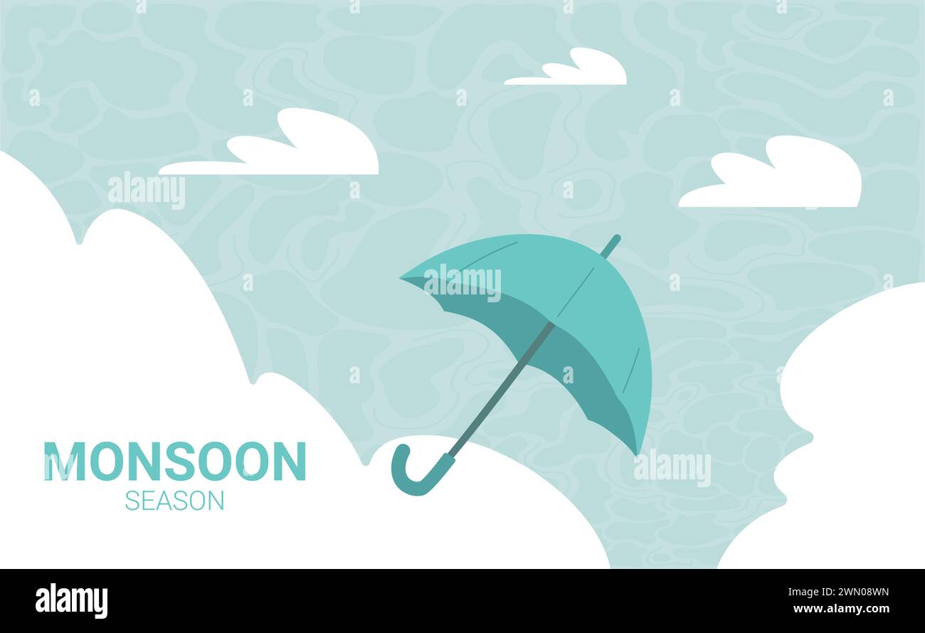 Monsoon adventure Stock Vector Images - Alamy