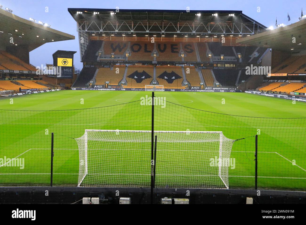 Interior view of the stadium ahead of the Emirates FA Cup 5th Round ...