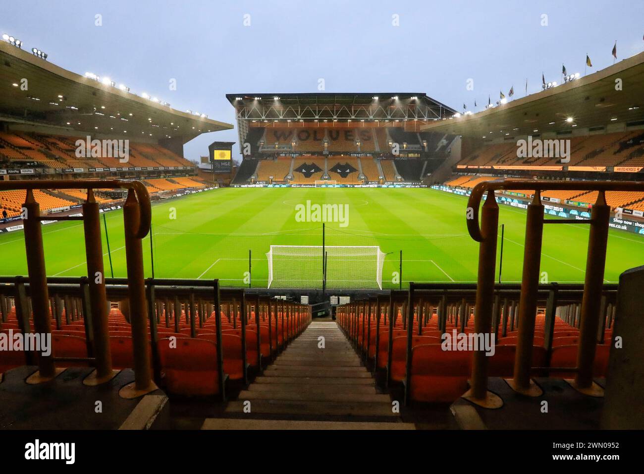 Interior view of the stadium ahead of the Emirates FA Cup 5th Round ...