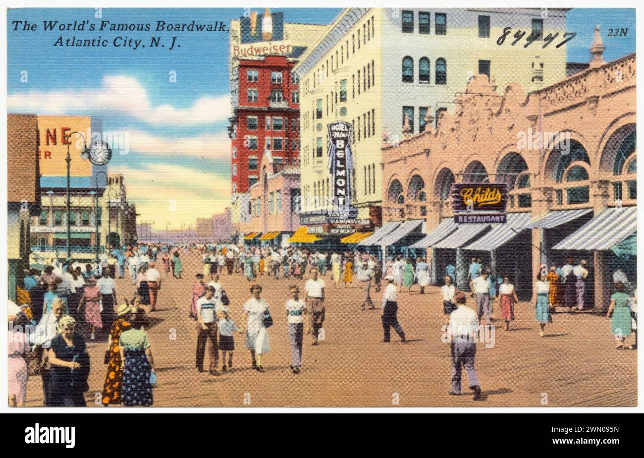 The world's famous boardwalk, Atlantic City, N. J.. The world's famous ...