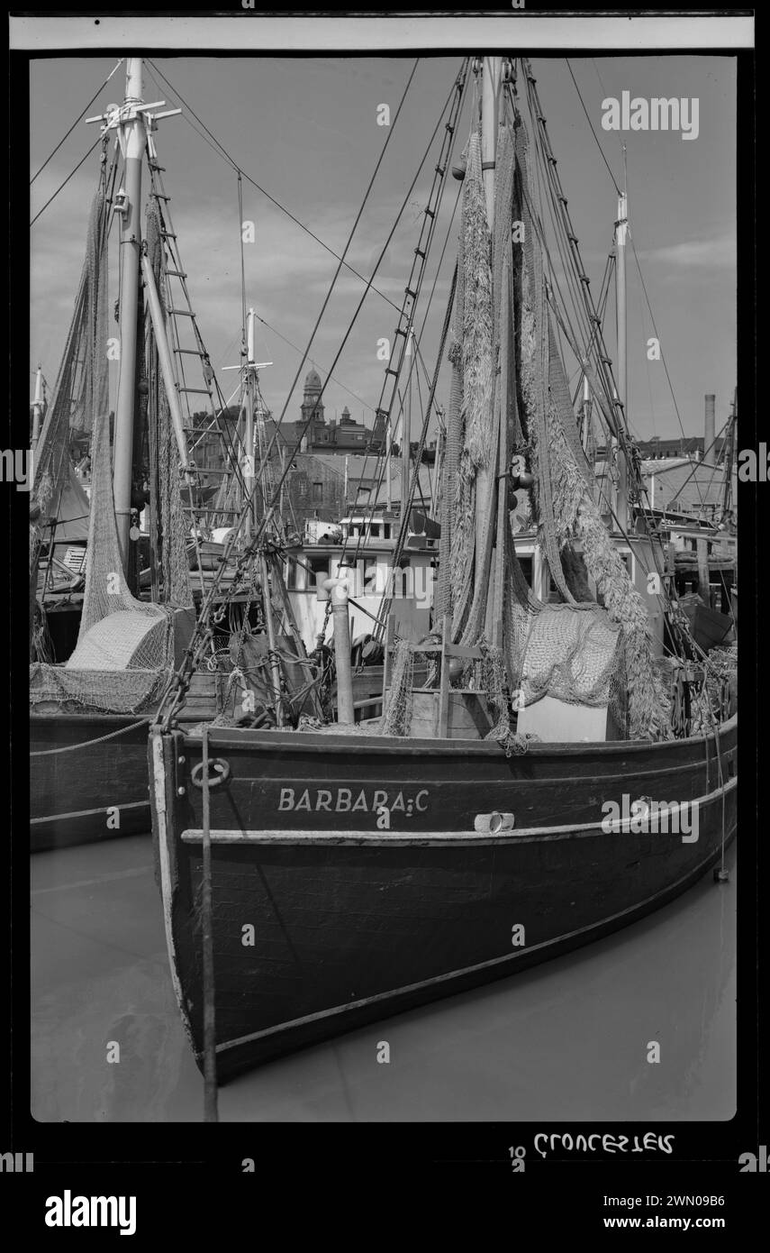 Barbara C ship, Gloucester. Barbara C ship, Gloucester Stock Photo - Alamy