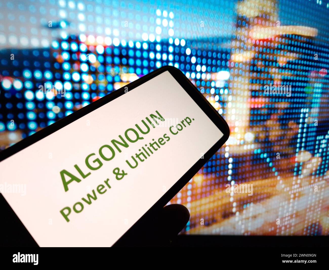 Algonquin logo hi-res stock photography and images - Alamy