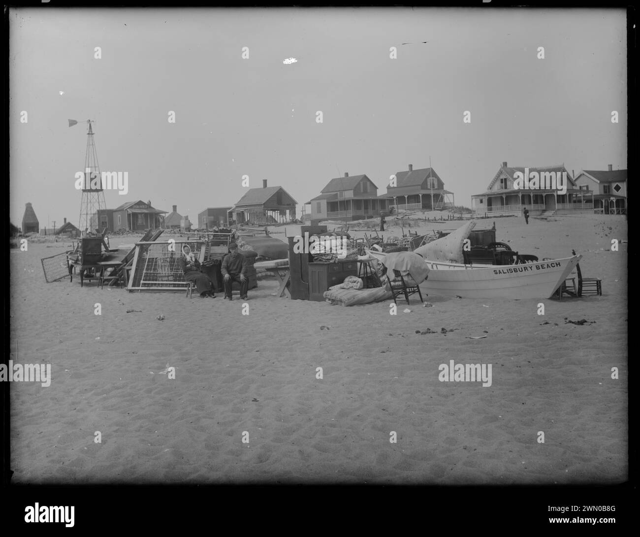 Junk yard on the beach. Junk yard on the beach Stock Photo - Alamy