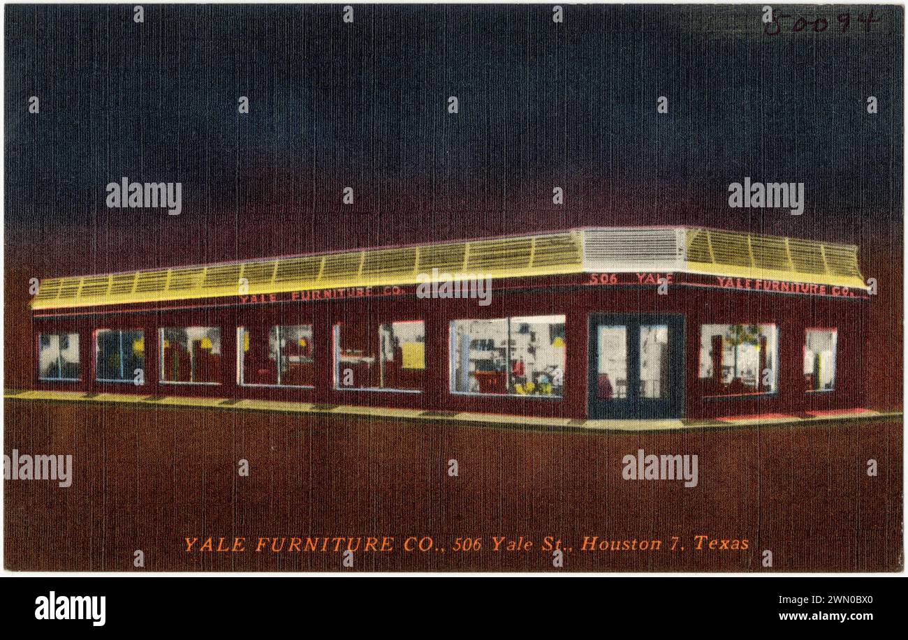Yale Furniture Co., 506 Yale St., Houston 7, Texas. Yale Furniture Co ...