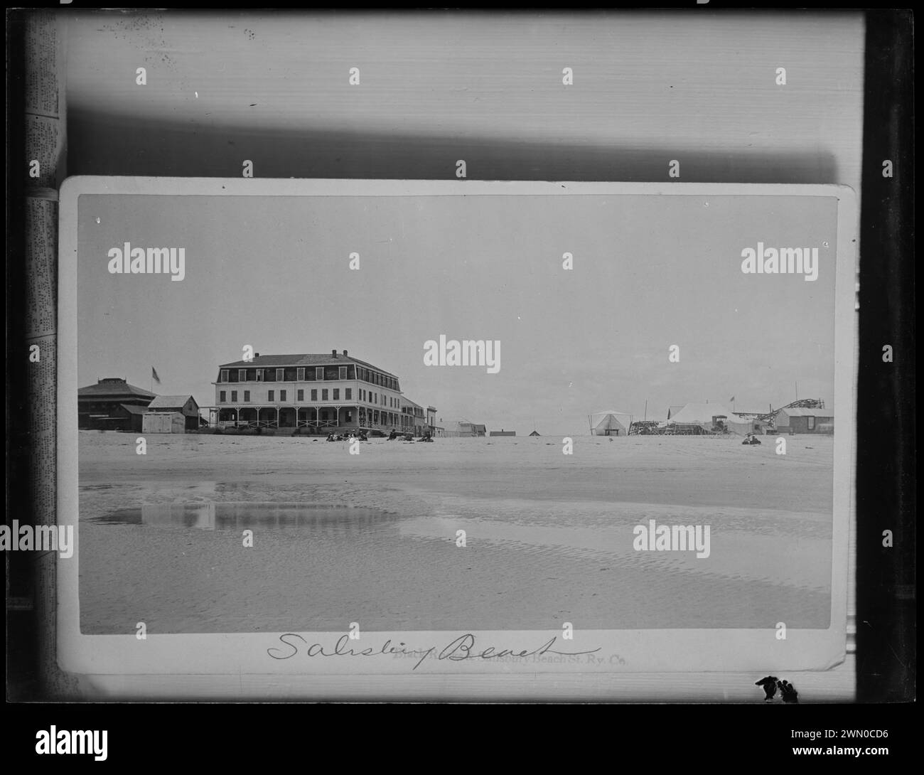 Black Rocks & Salisbury Beach. Black Rocks & Salisbury Beach Stock ...