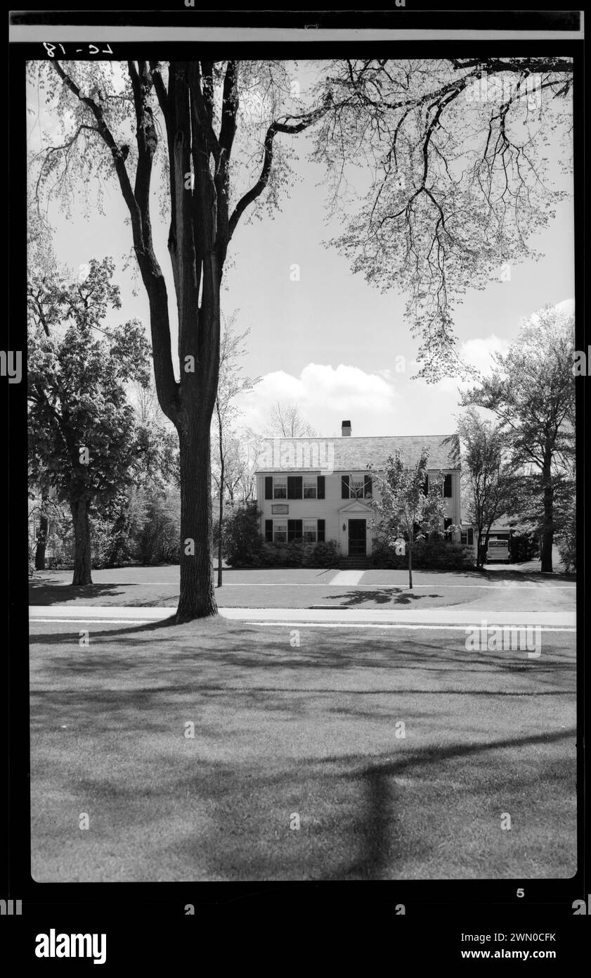 Marrett and nathan munroe house Black and White Stock Photos & Images ...