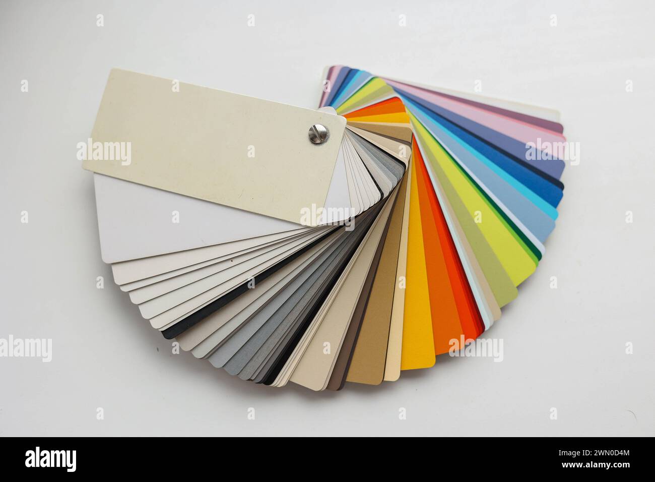 Color palette samples swatches for graphic designer on white background ...