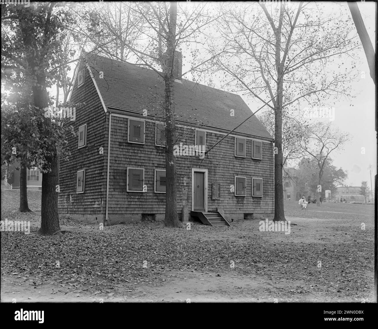 "Ye Olde Blake House," Edward Everett Square, Dorchester, Mass.. "Ye ...