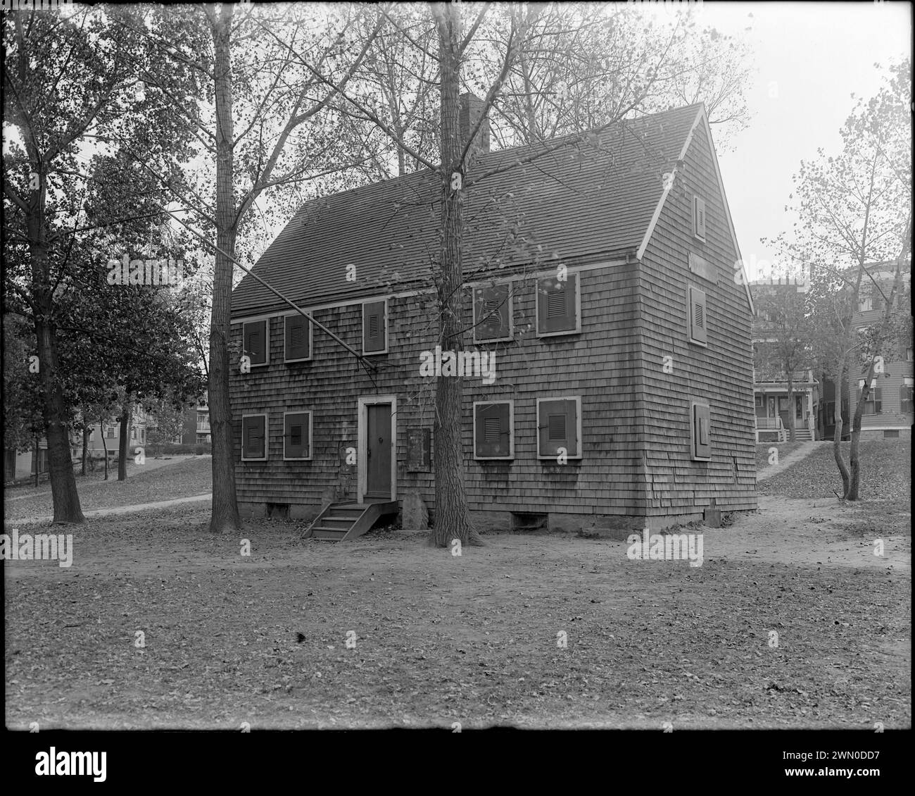 "Ye Olde Blake House," Edward Everett Square, Dorchester, Mass.. "Ye ...