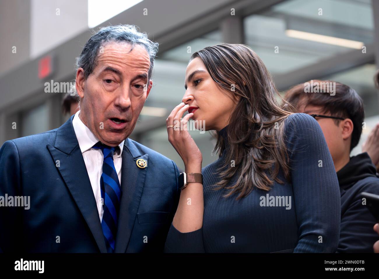 Rep. Jamie Raskin, D-Md., left, the ranking member of the House ...