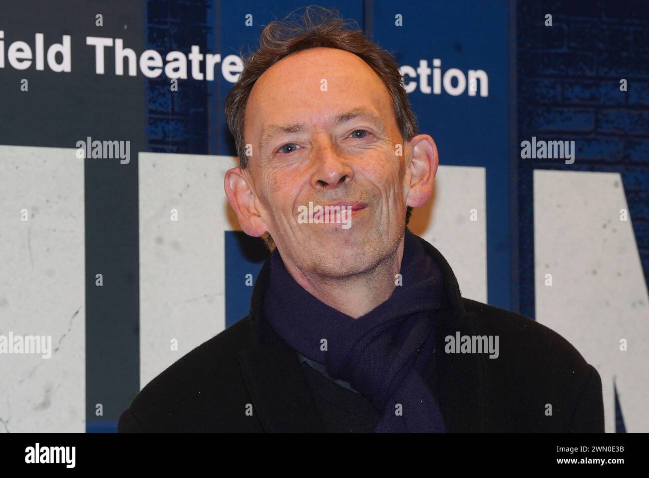 Steve Lamacq arrives at the West End 'Opening Night' of the musical ...