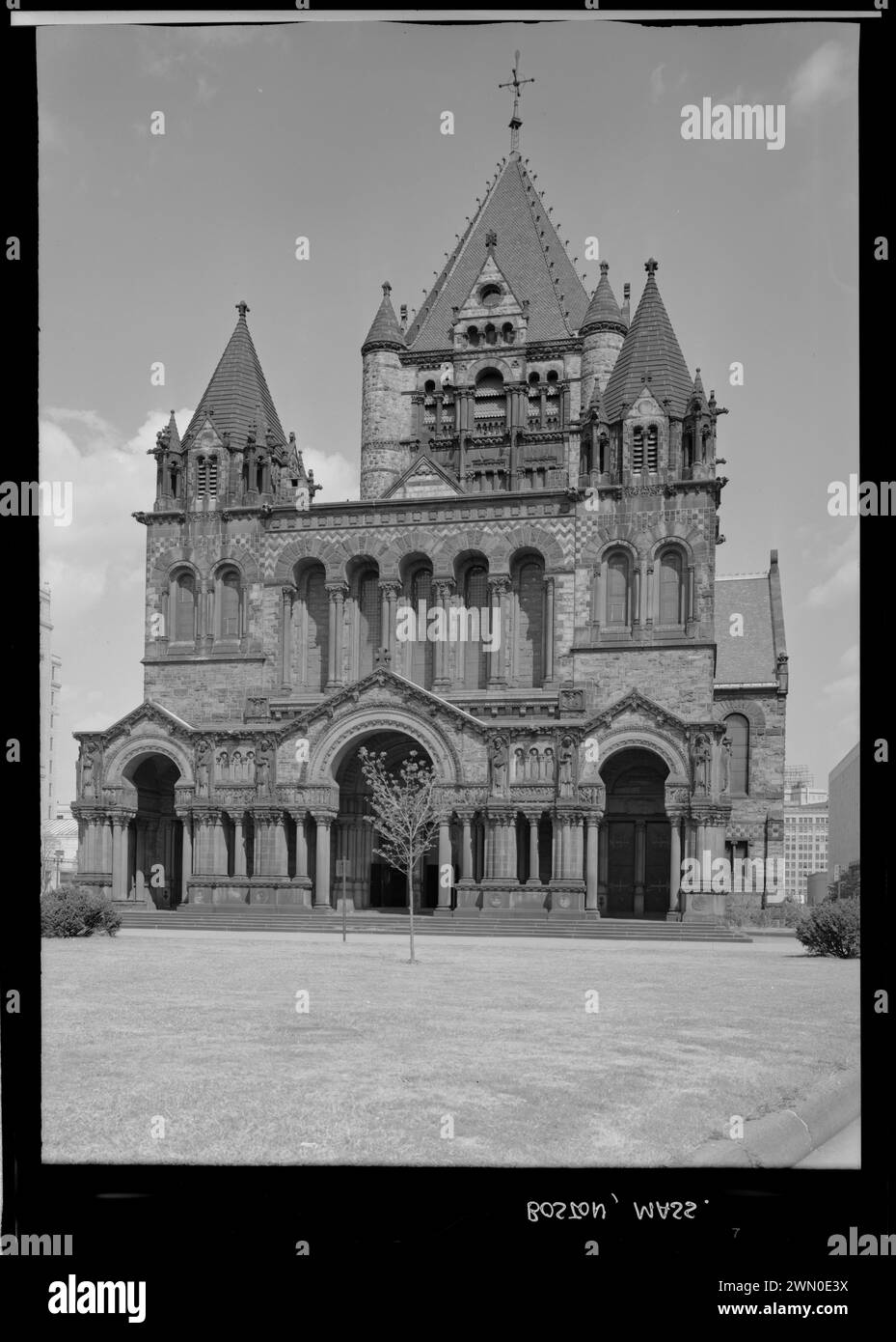 Trinity Church, Boston. Trinity Church, Boston Stock Photo - Alamy