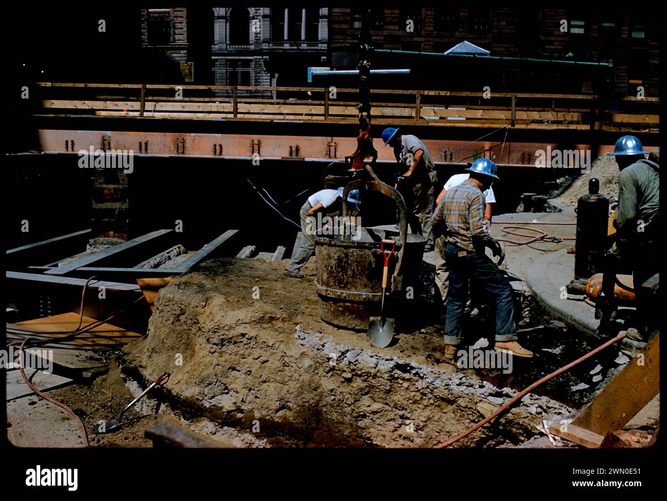 Arts department construction workers hi-res stock photography and ...