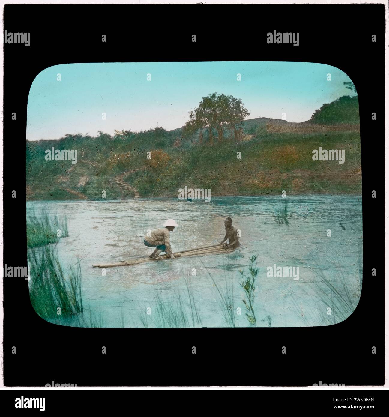 People in a river. People in a river Stock Photo - Alamy