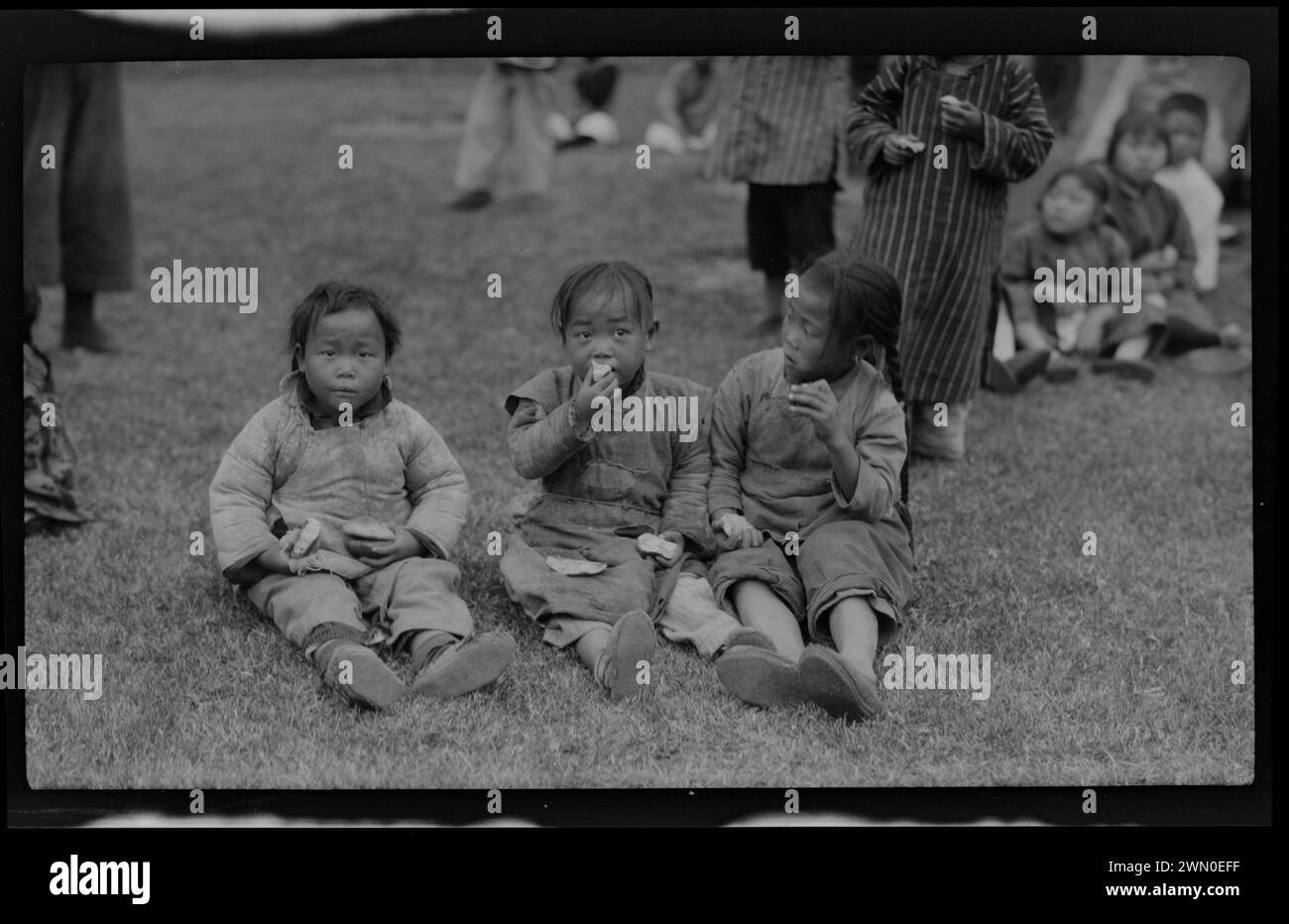 Children at fair day, put on by Civic Club. Children at fair day, put ...