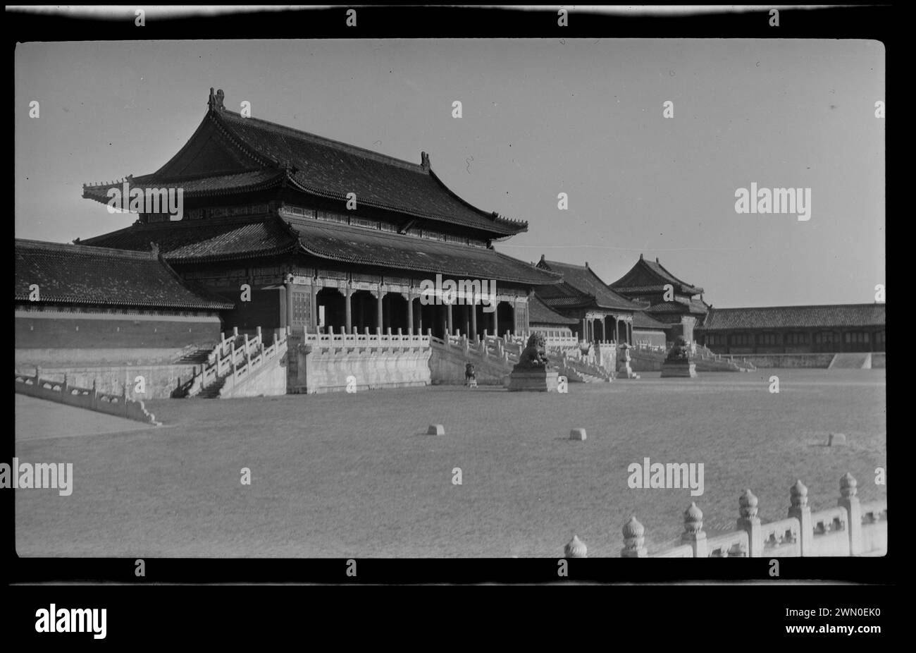 First Courtyard, probably Forbidden City. First Courtyard, probably ...
