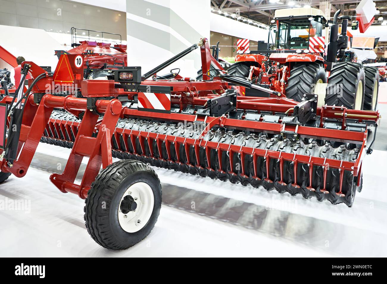 Harrow mulcher for wheeled tractors of agricultural machinery at the ...