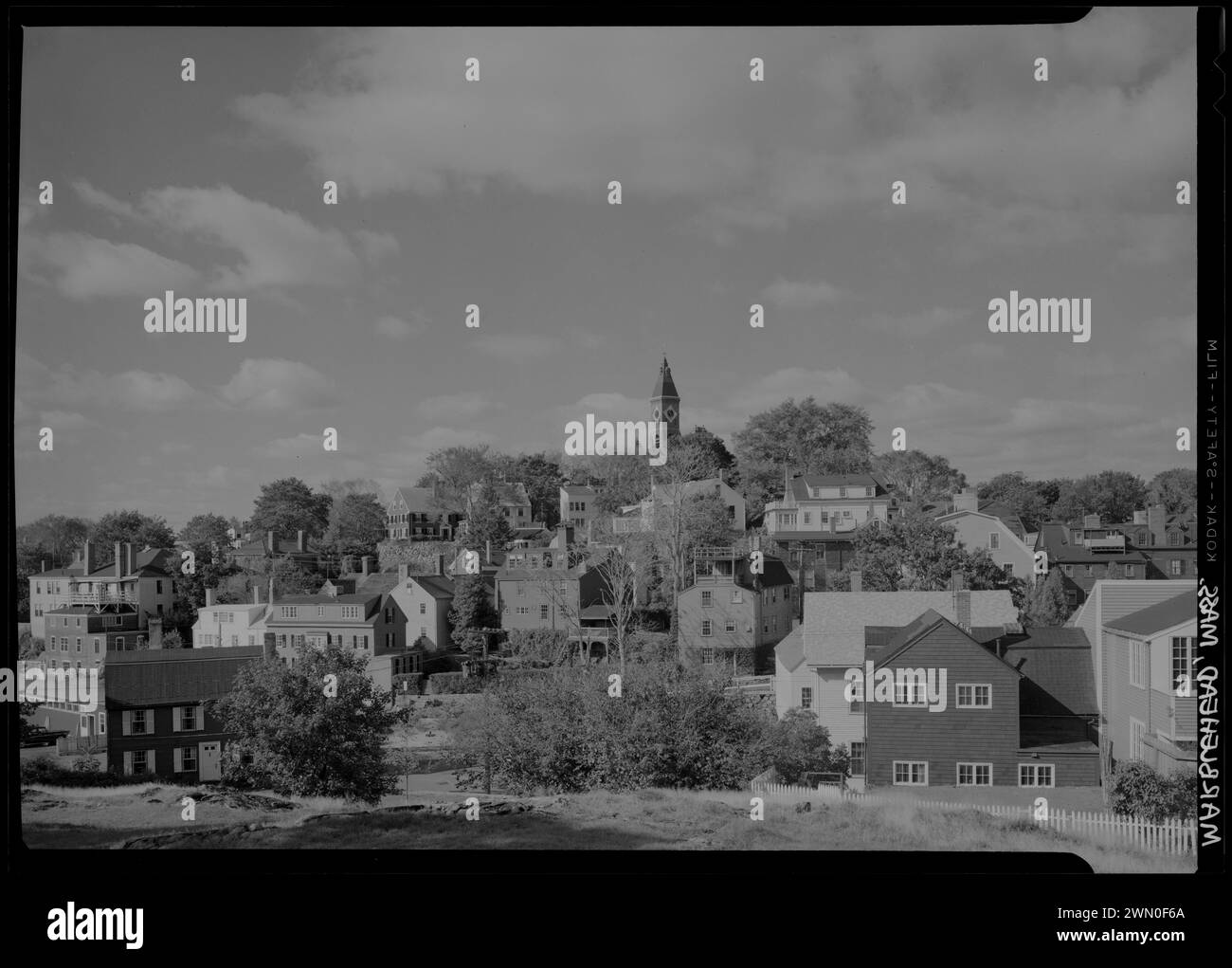 Abbot Hall from Crocker Park, Marblehead. Abbot Hall from Crocker Park ...