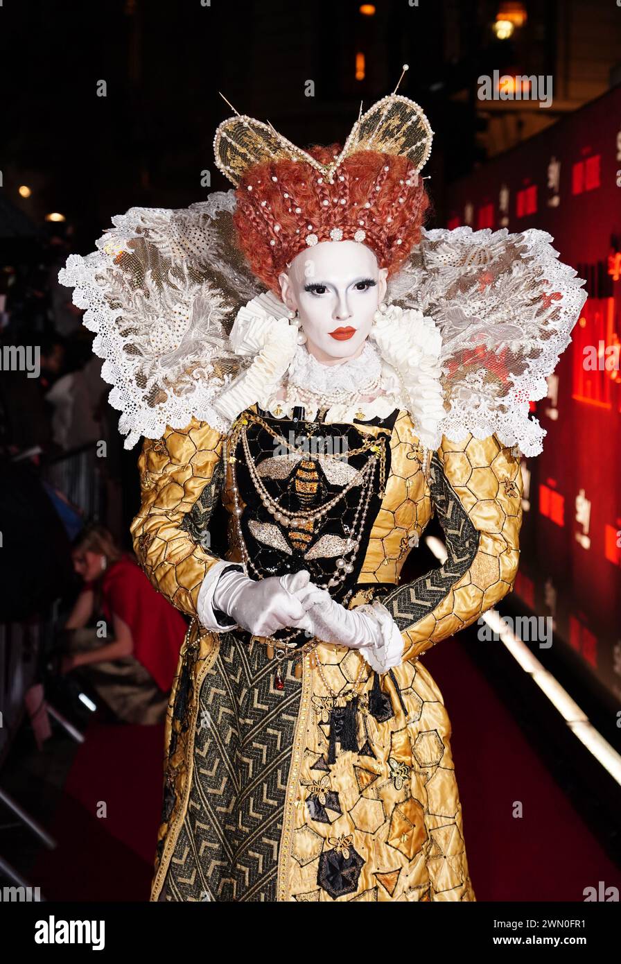 Cheddar Gorgeous arrives for the UK premiere of Sky Original's Mary and ...
