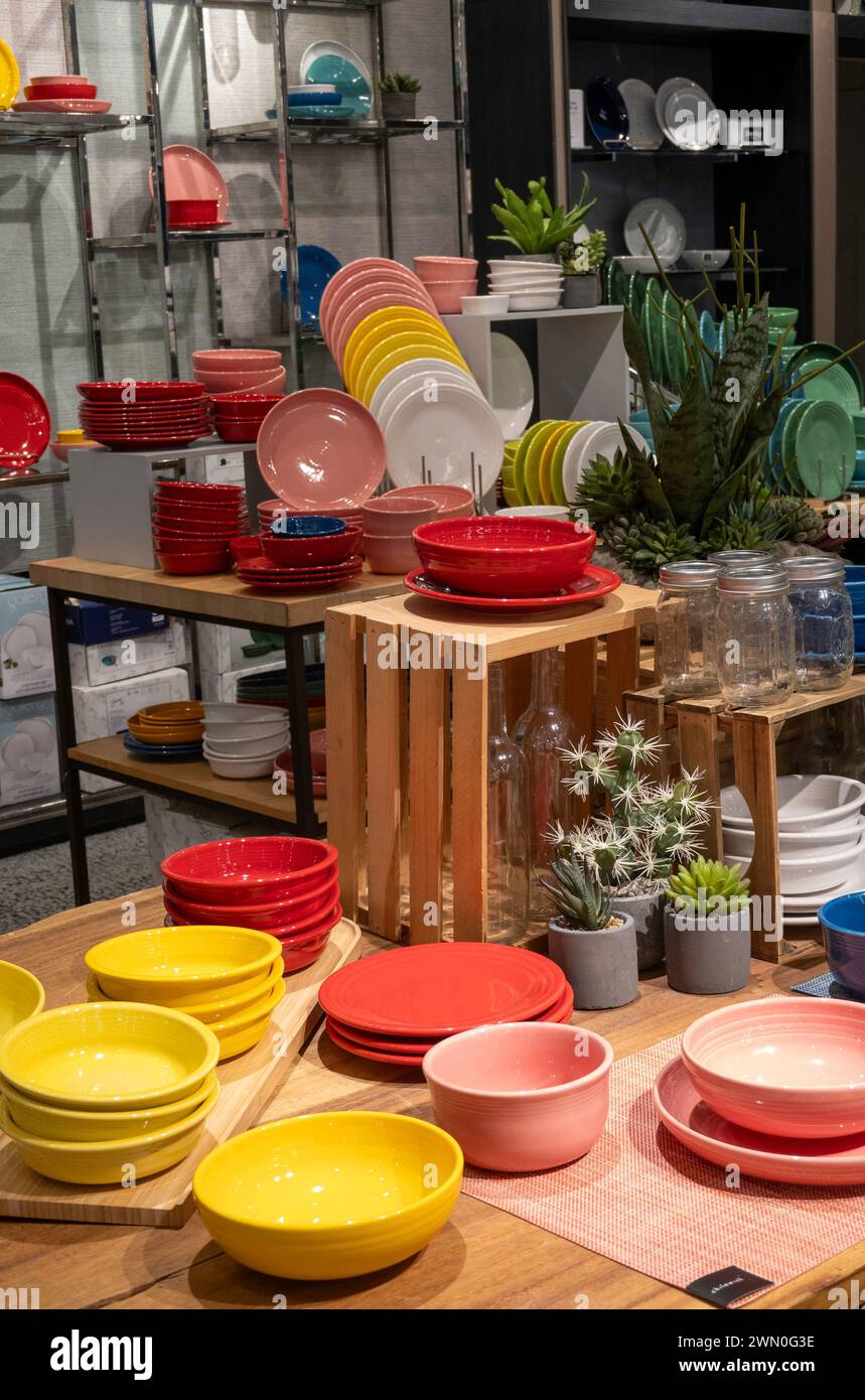 Fiesta Ware at Macy's Department Store, Herald Square, New York City ...
