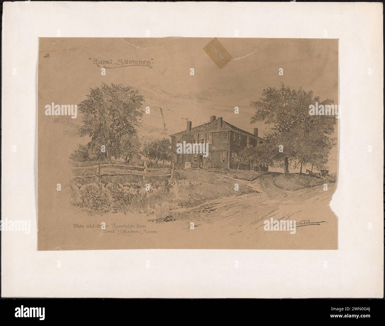 Roadside Inn. Roadside Inn Stock Photo - Alamy