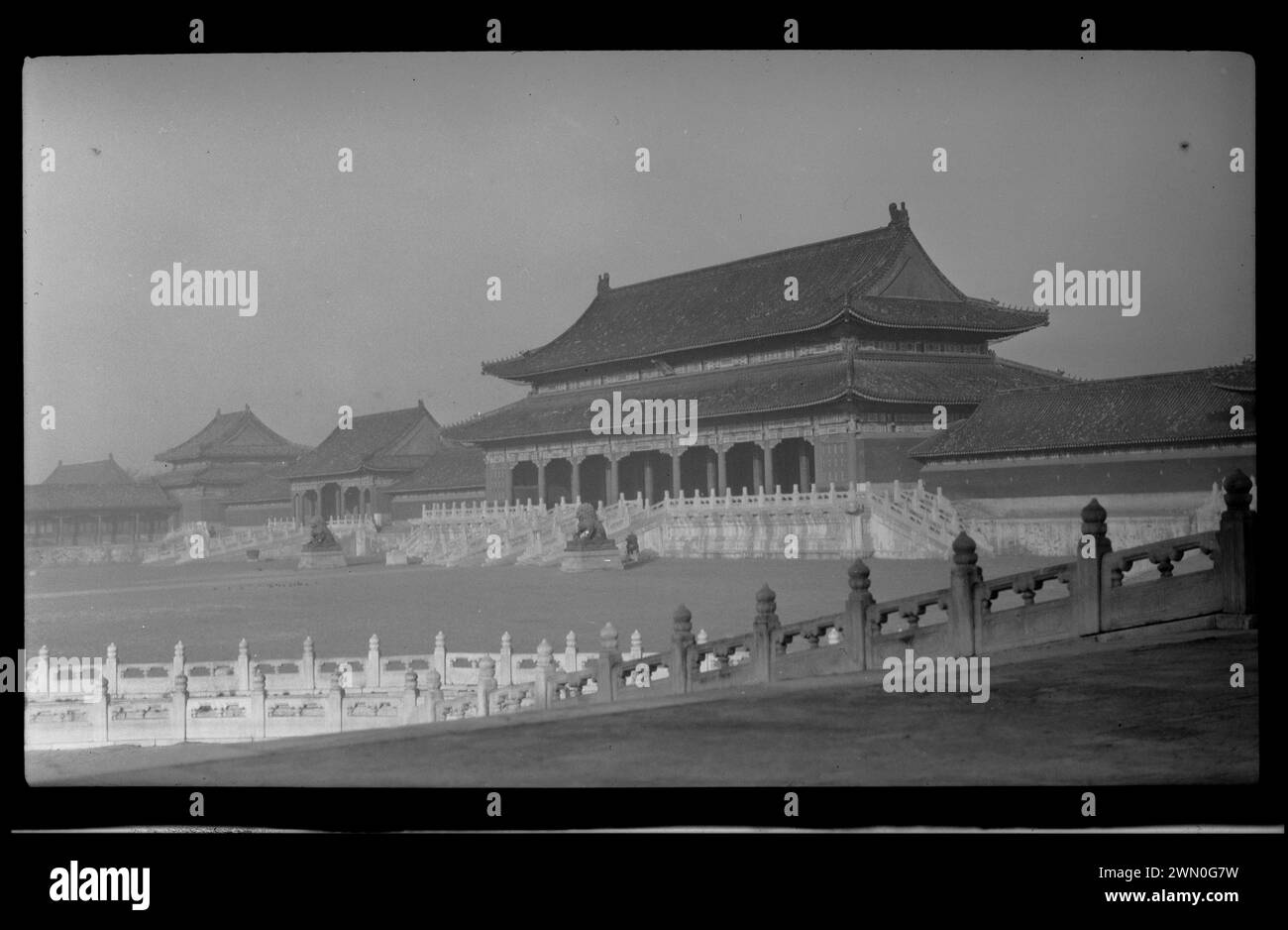 First Courtyard, probably in the Forbidden City. First Courtyard ...