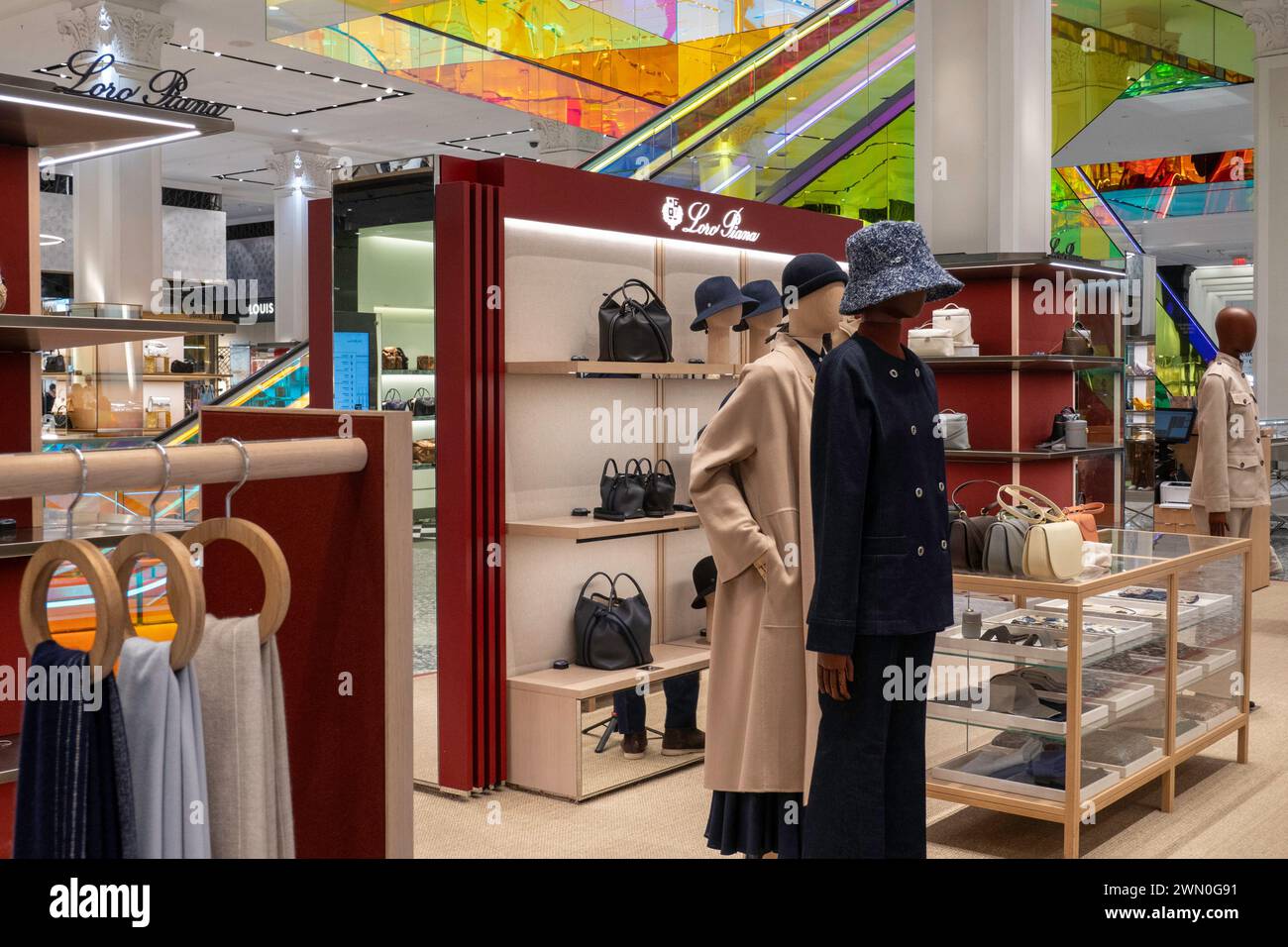 Saks Fifth Avenue Flagship Store Main Floor, New York City, USA 2024 ...