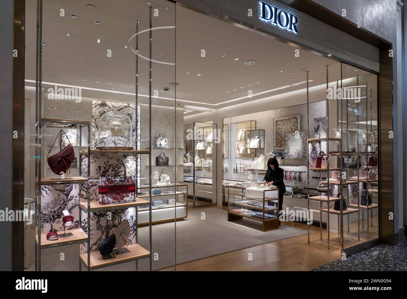 Saks Fifth Avenue Flagship Store Main Floor, New York City, USA 2024 ...