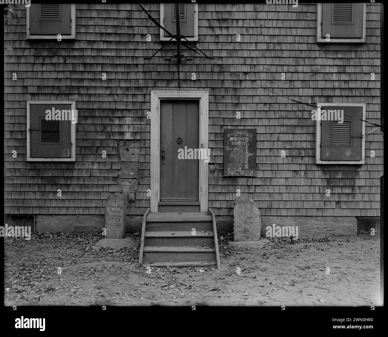 "Ye Olde Blake House," Edward Everett Square, Dorchester, Mass.. "Ye ...
