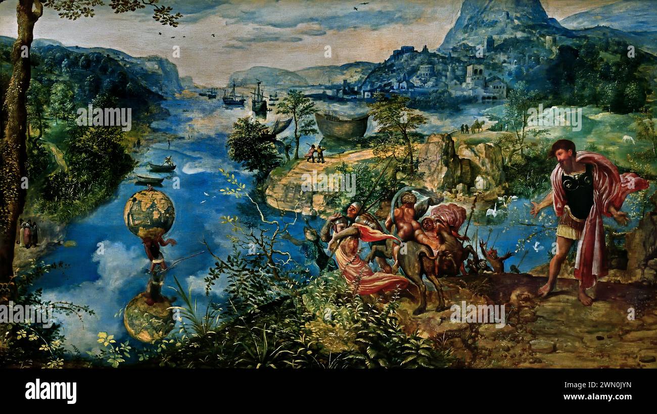 The Legend of Saint Christopher Anonieme Meester, Zuid-Nederlands, 3de ...