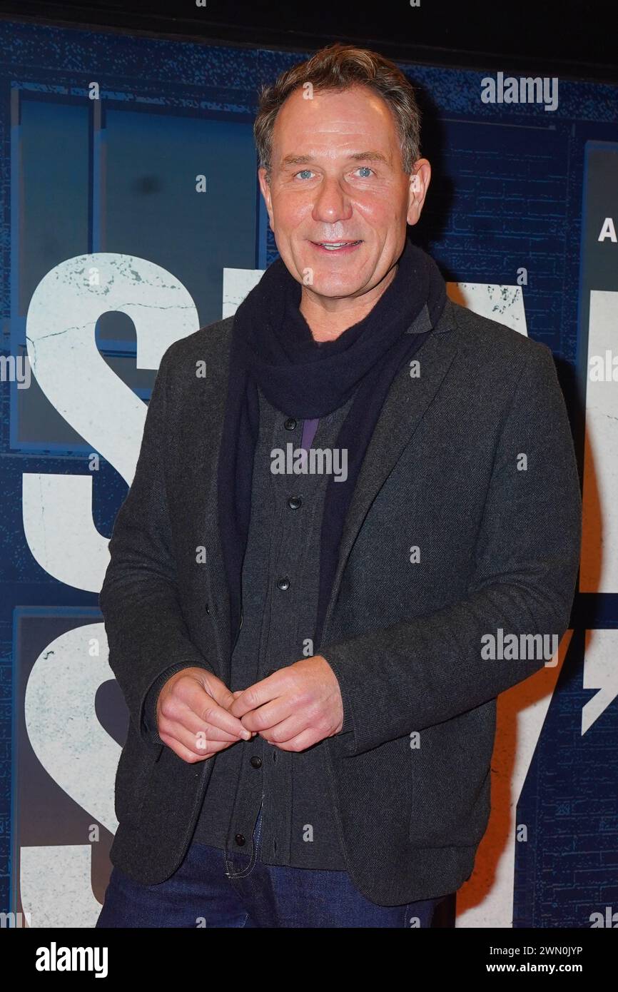 Richard Arnold arrives at the West End 'Opening Night' of the musical ...