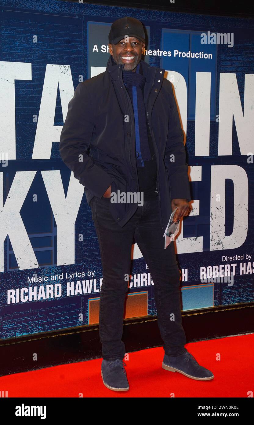 Adrian Lester arrives at the West End 'Opening Night' of the musical ...