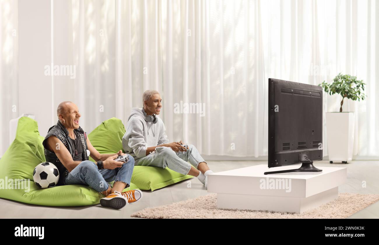 2 398 Playing Video Games On Tv Stock Videos Footage And 4k Video Clips