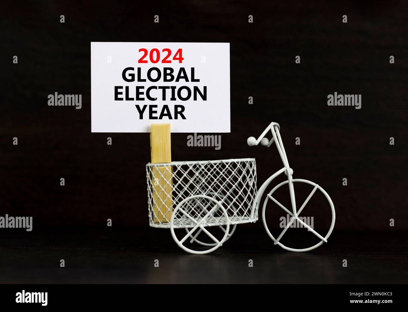 2024 global election year symbol. Concept words 2024 global election ...