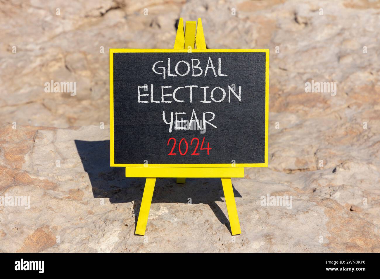 Global election year 2024 symbol. Concept words Global election year ...