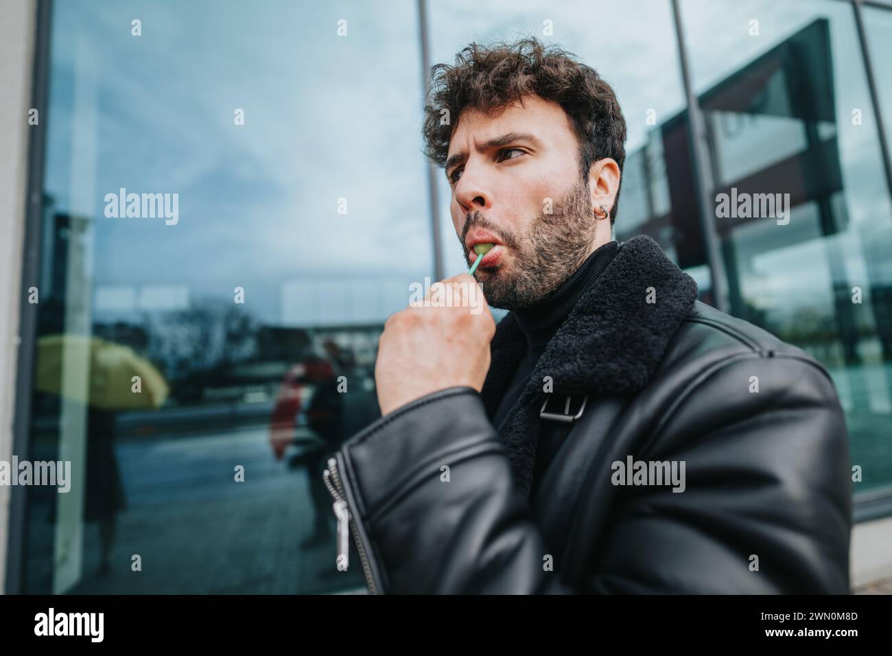 Chewing on a pen hi-res stock photography and images - Alamy