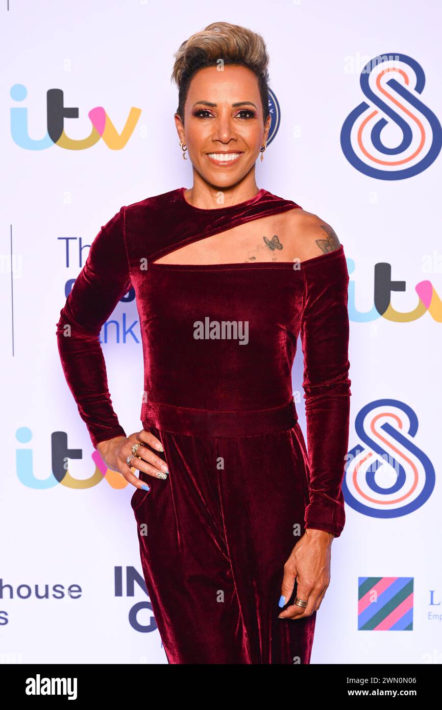 London, UK. 28 February 2023. Dame Kelly Holmes attending the Sport ...