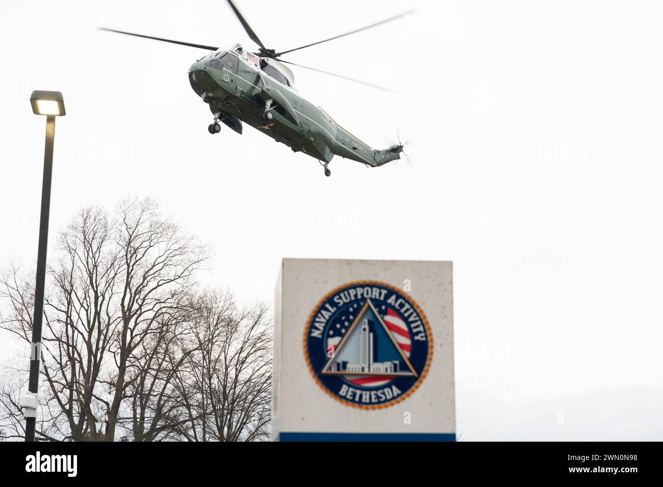 United States President Joe Biden arrives via Marine One for his ...