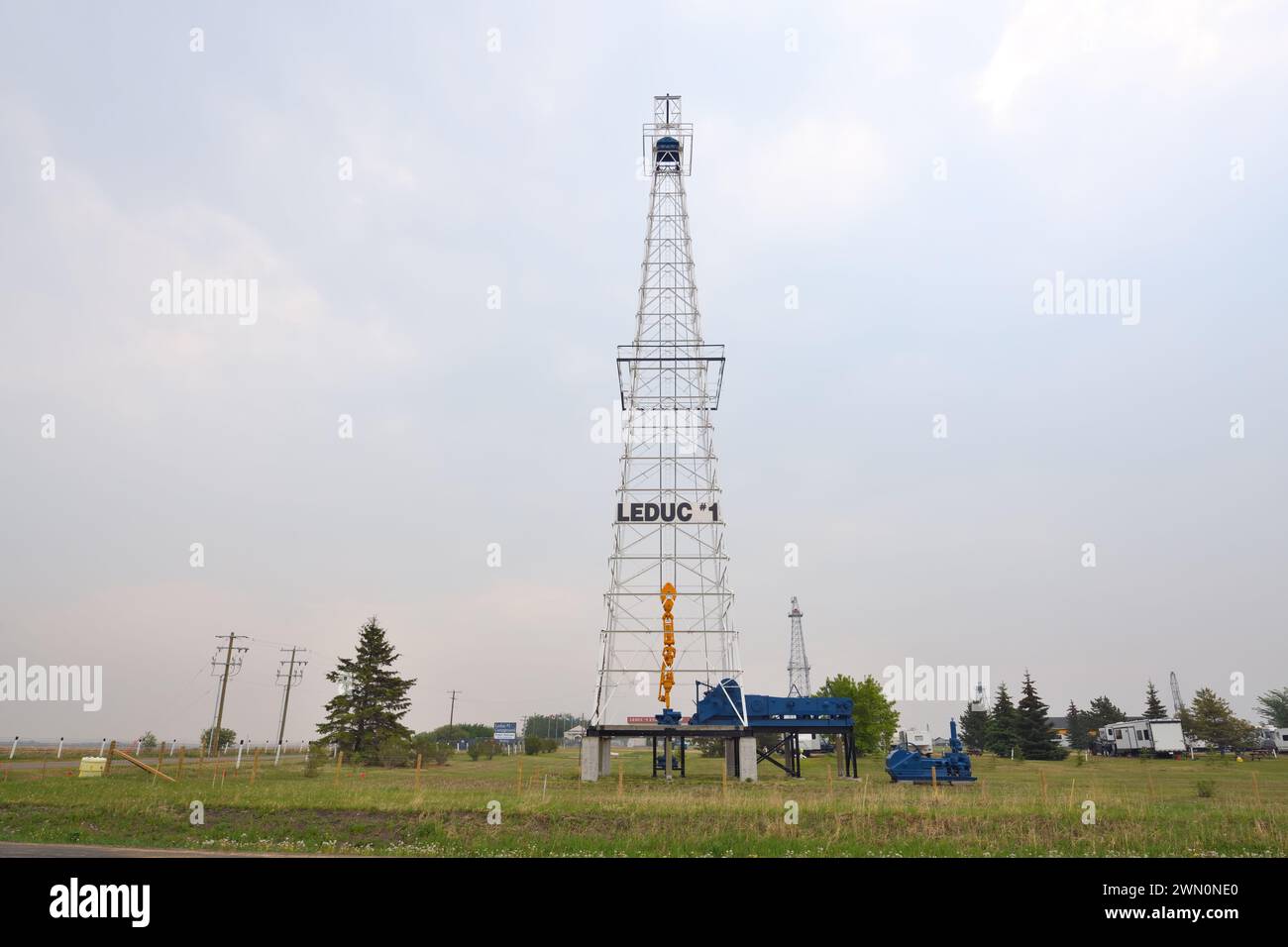 Leduc No1 is Alberta's first oil well. It struck oil in February 1947 ...