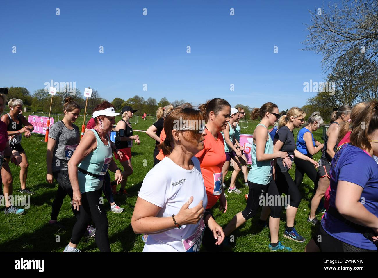 Copenhagen/Denmark 06.May 2018 Women friendship run 2018 run is 10 ...