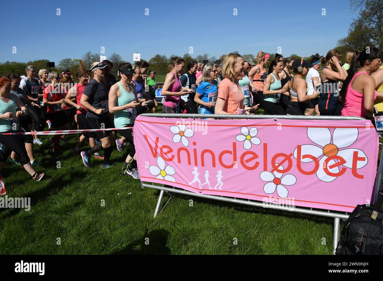 Copenhagen/Denmark 06.May 2018 Women friendship run 2018 run is 10 ...