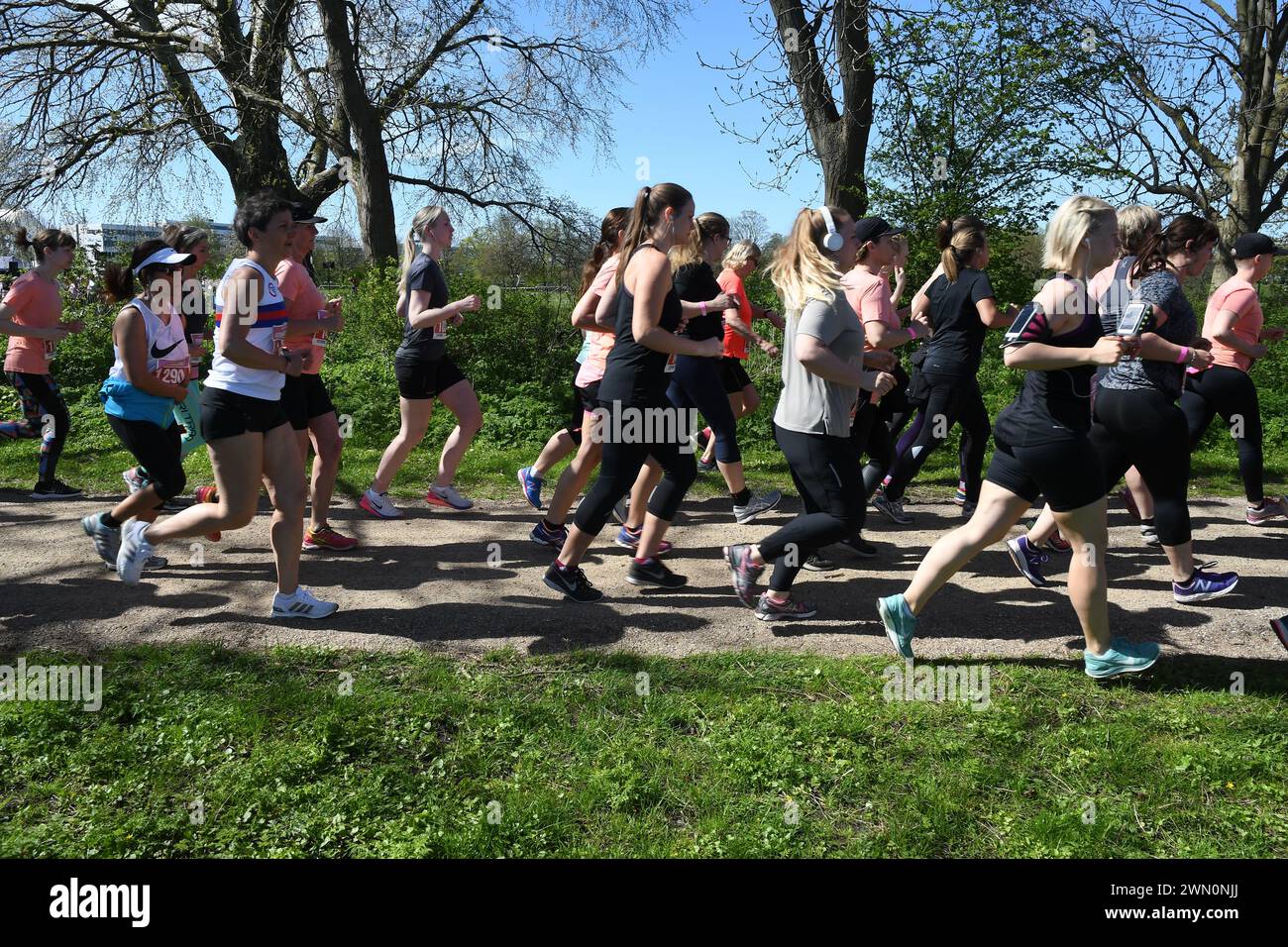 Copenhagen/Denmark 06.May 2018 Women friendship run 2018 run is 10 ...