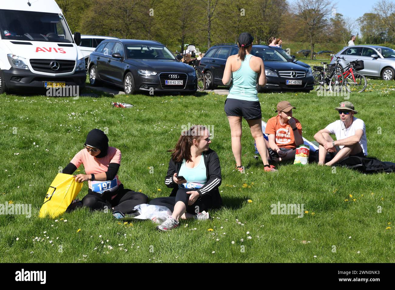 Copenhagen/Denmark 06.May 2018 Women friendship run 2018 run is 10 ...