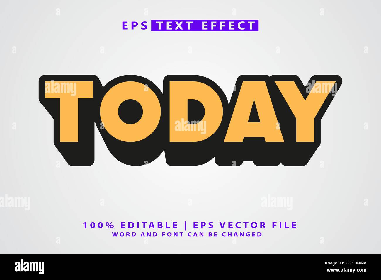 Editable font vector vectors hi-res stock photography and images - Alamy