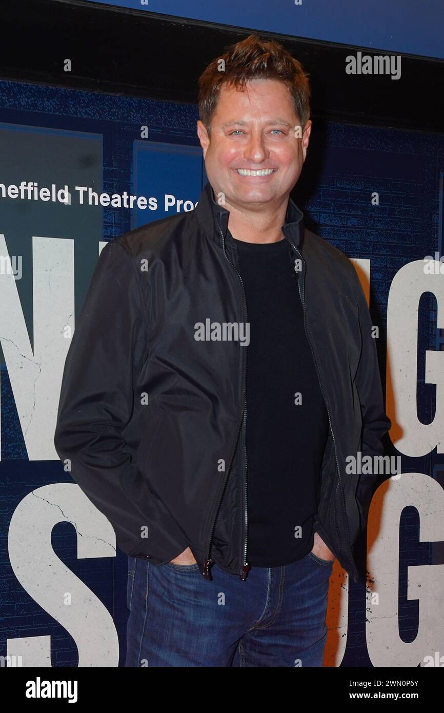 George Clarke arrives at the West End 'Opening Night' of the musical ...