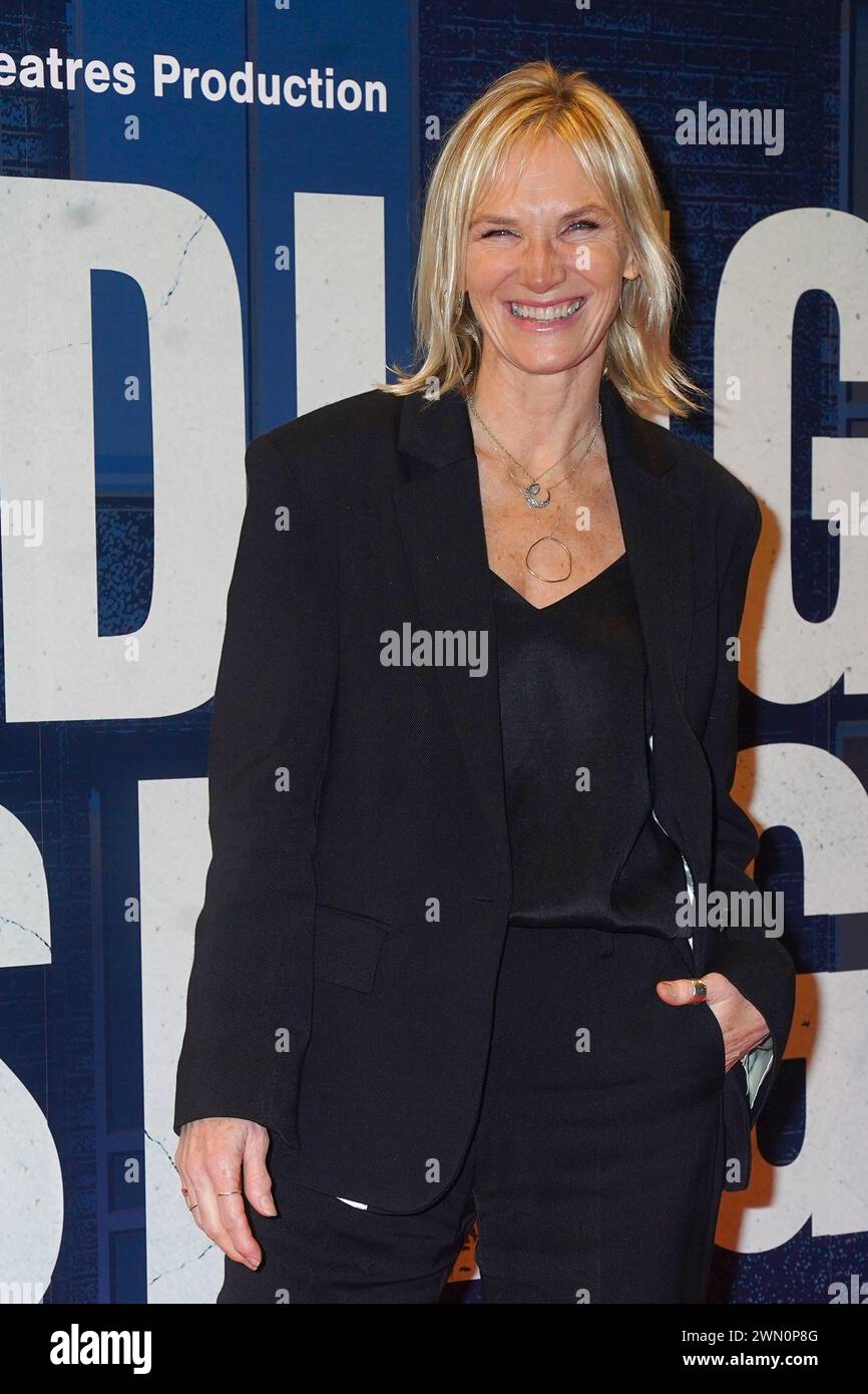 Jo Whiley arrives at the West End 'Opening Night' of the musical ...