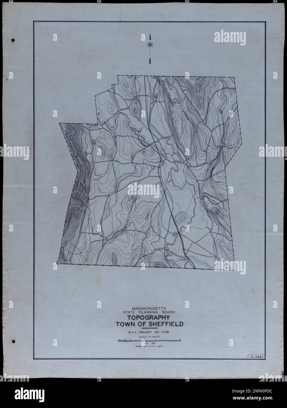Topography Town of Sheffield. Topography Town of Sheffield Stock Photo ...