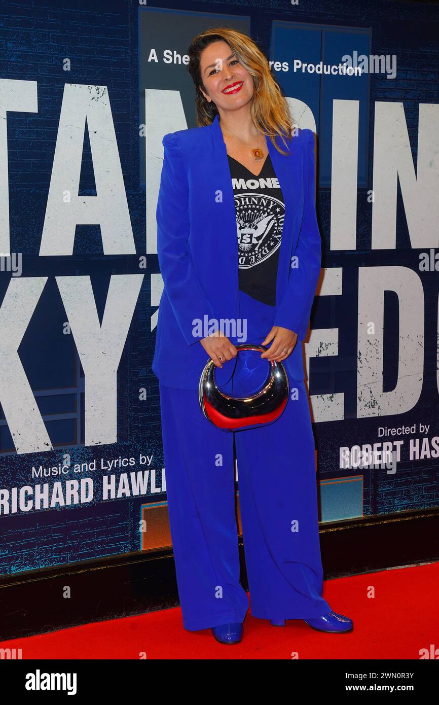 Lliana Bird arrives at the West End 'Opening Night' of the musical ...